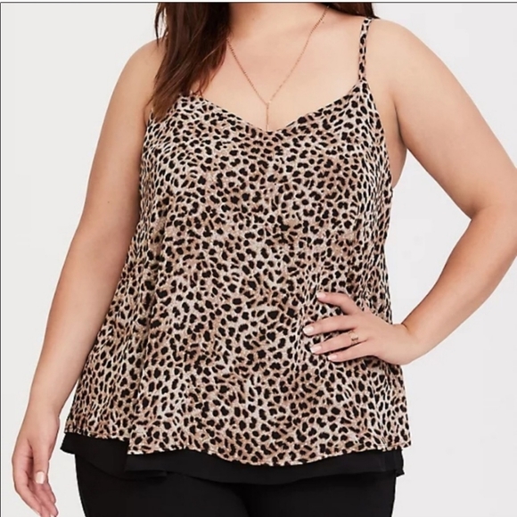 torrid | Tops | Torrid Leopard Print Sophie | Poshmark